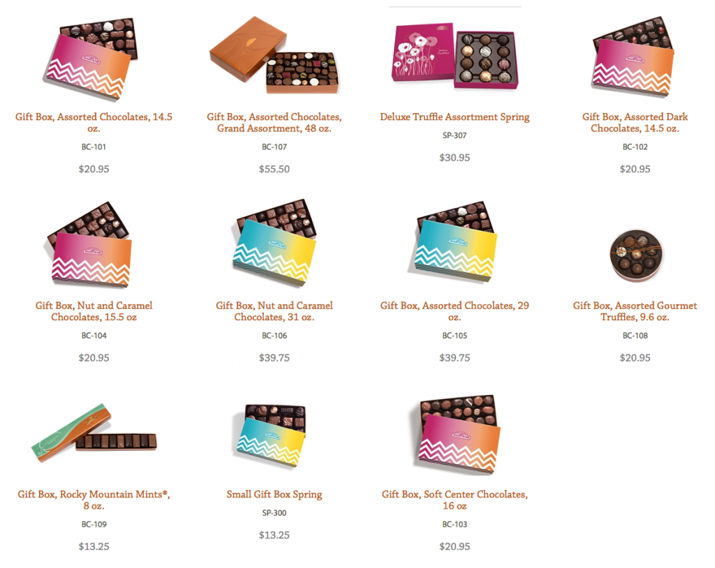 Rocky Mountain Chocolate Factory Menu | OC Restaurant Guides
