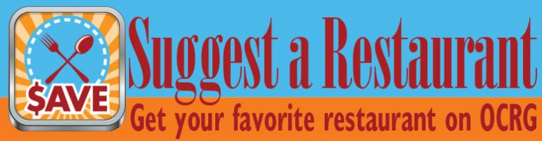 OC Restaurant Guides | Fast & Free Restaurant Coupons